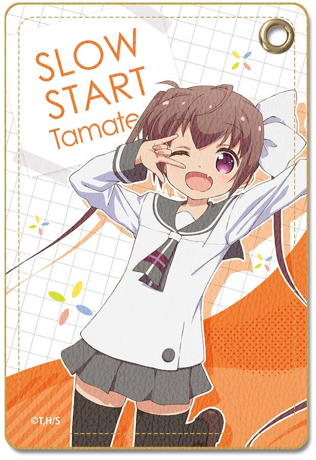 Slow Start Leather Pass Case Design 02 (Tamate Momochi) | HLJ.com