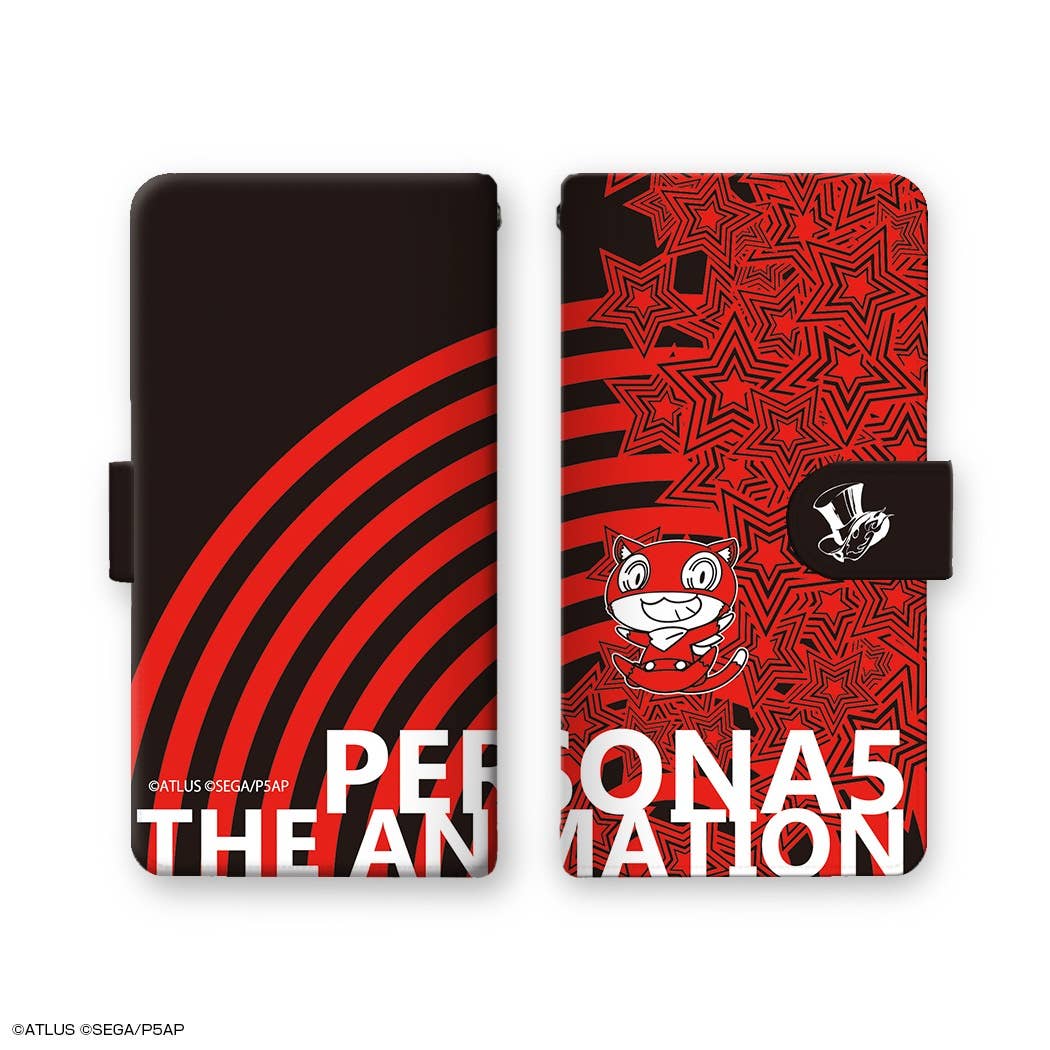 Persona 5: The Animation: Book Style Smartphone Case M Size Design 01 ...