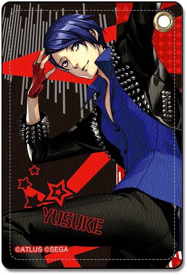 Persona 5: Dancing Star Night Leather Pass Case Design 05 (Yusuke ...