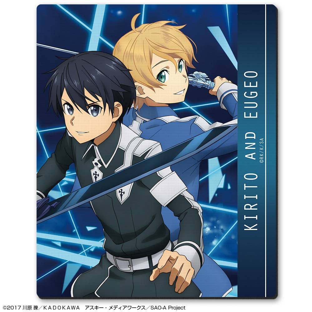 Sword Art Online Alicization: Rubber Mouse Pad Design01 (Kirito & Eugeo ...