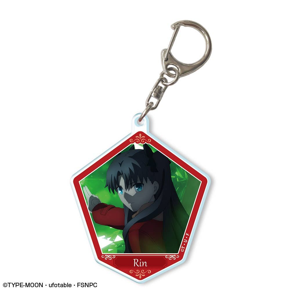 Fate/stay night: Heaven's Feel: Acrylic Keychain Design 07 (Rin Tohsaka ...