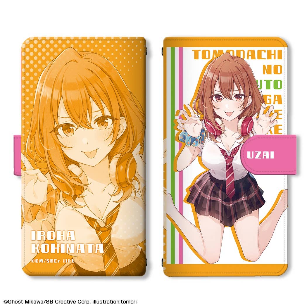 Tomodachi no Imouto ga Ore ni Dake Uzai: Book Style Smartphone Case L ...
