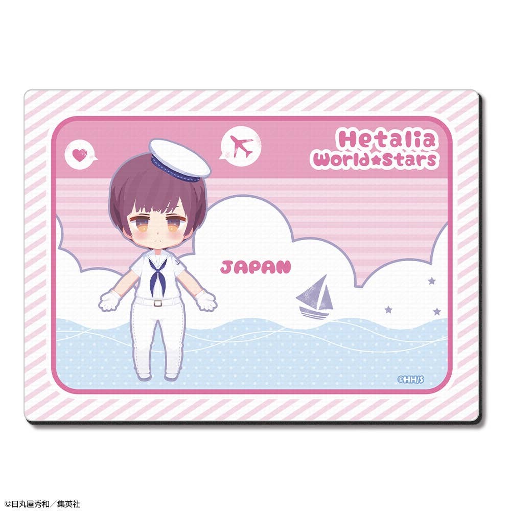 Hetalia World Stars: Rubber Mouse Pad Ver.3 Design 3 (Japan) | HLJ.com