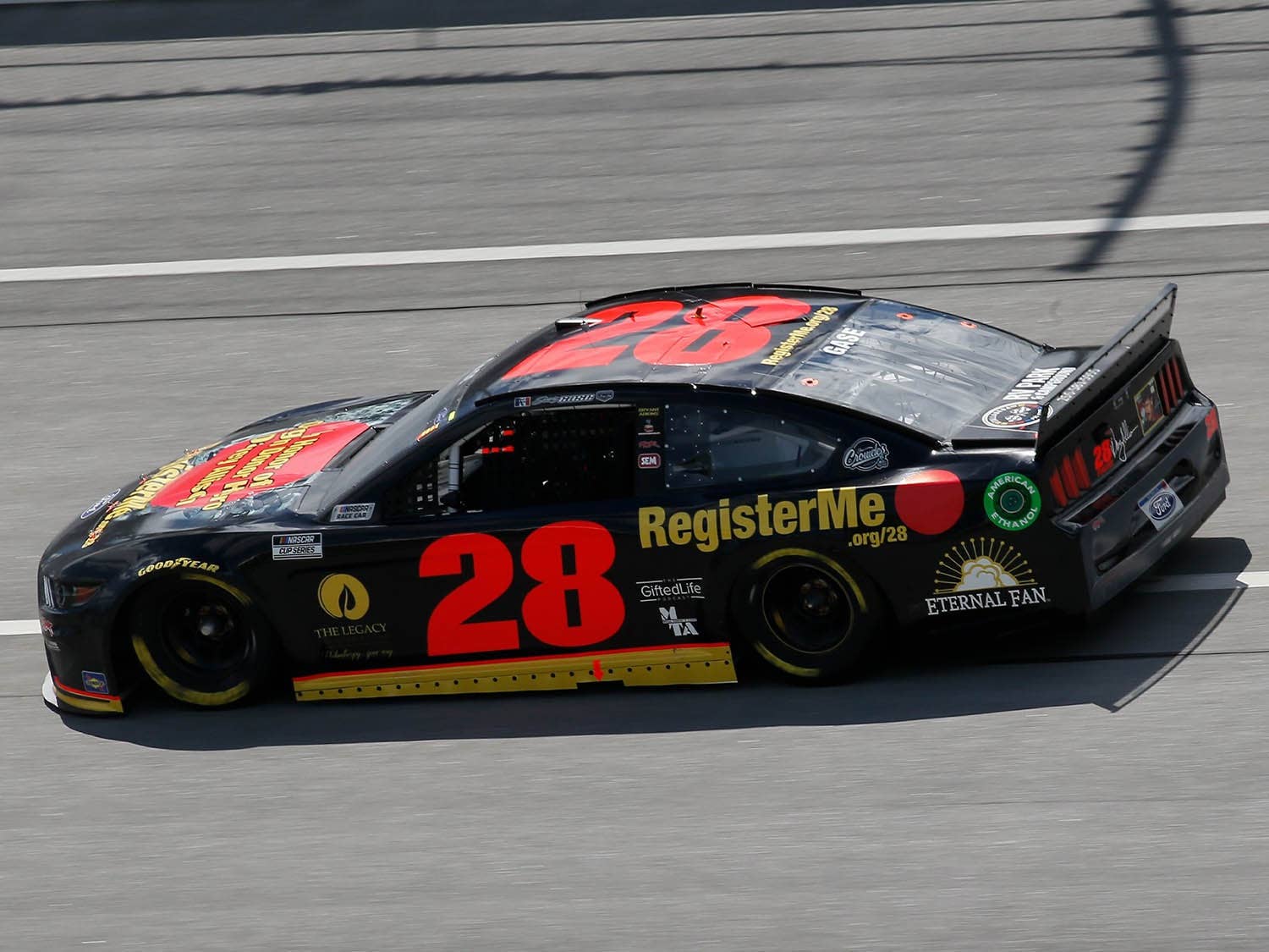 Joey Gase # 28 Register Me.org Ford Mustang NASCAR 2021 | HLJ.com