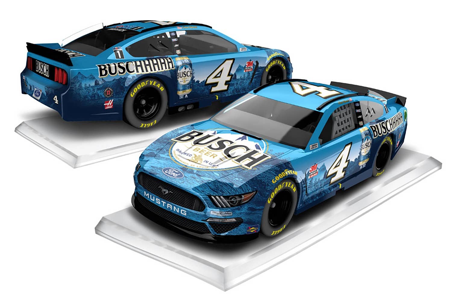Kevin Harvick BUSCHHHHH Beer Ford Mustang NASCAR 2020 | HLJ.com