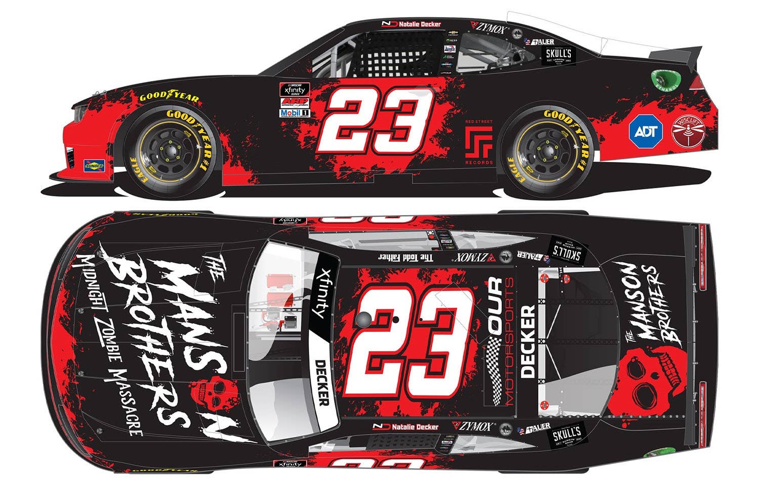 Natalie Decker # 23 The Manson Brothers Midnight Zombie Massacre ...