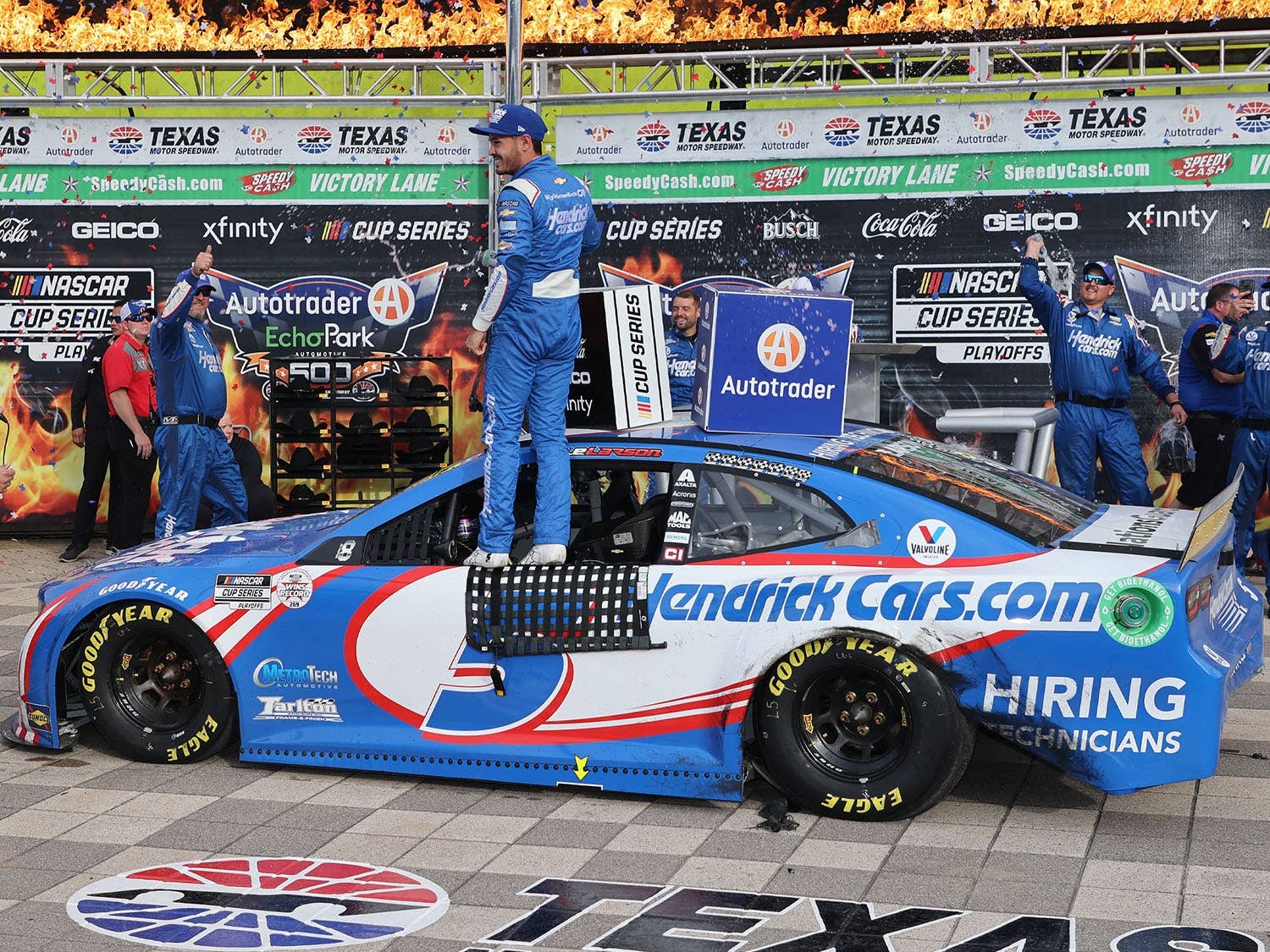 Kyle Larson # 5 Hendrick Cars.com Chevrolet Camaro NASCAR 2021 ...