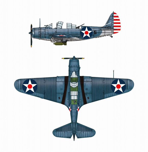 Douglas TBD-1 Devastator VT-6 at Wake Island 1942 | HLJ.com