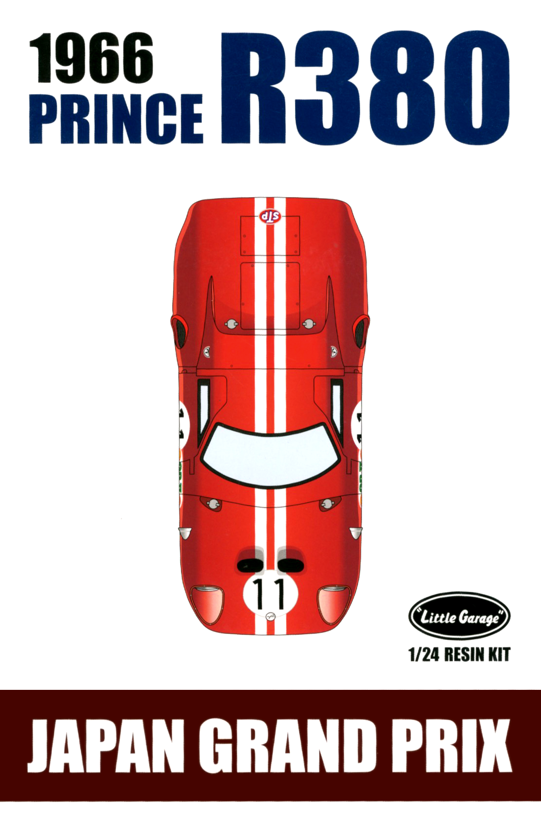 Prince R380 (1966 Japan GP) Multi Material Model Kit | HLJ.com