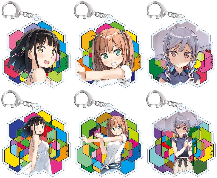 One Room Second Season Tobi-Chara Trading Acrylic Keychain 1Box 6pcs ...