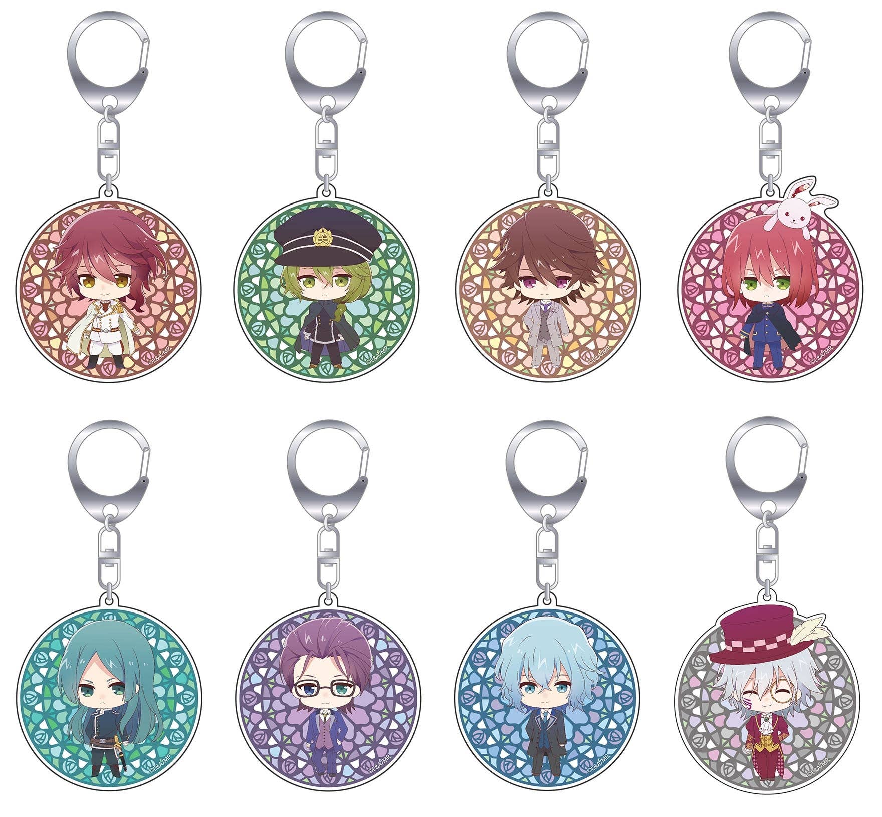 Meiji Tokyo Renka: Tobi-Chara Trading Acrylic Keychain 1Box 8pcs | HLJ.com