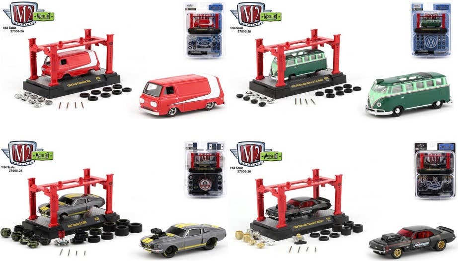 M2 Machines Model Kit Release 26 1Box 4pcs | HLJ.com