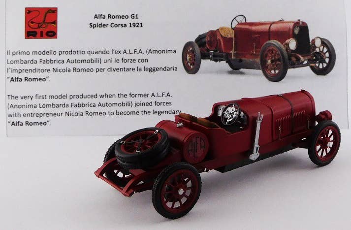 Alfa-Romeo G1 Spyder Corsa 1921 | HLJ.com