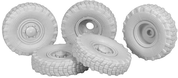 Self-weight Deformation Tire Set for French Army AML60 & 90 Wheeled ...