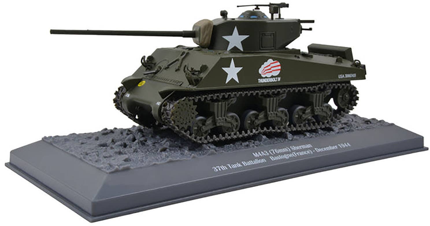 WW.II US Army M4A3 Sherman Creighton Abrams Thunderbolt IV 4th Armored ...