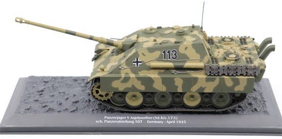 WW.II German Jagdpanther Tank Destroyer German Wehrmacht 507th Heavy ...
