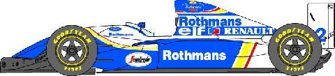 Williams FW16 Rothmans Set (for Fujimi) | HLJ.com