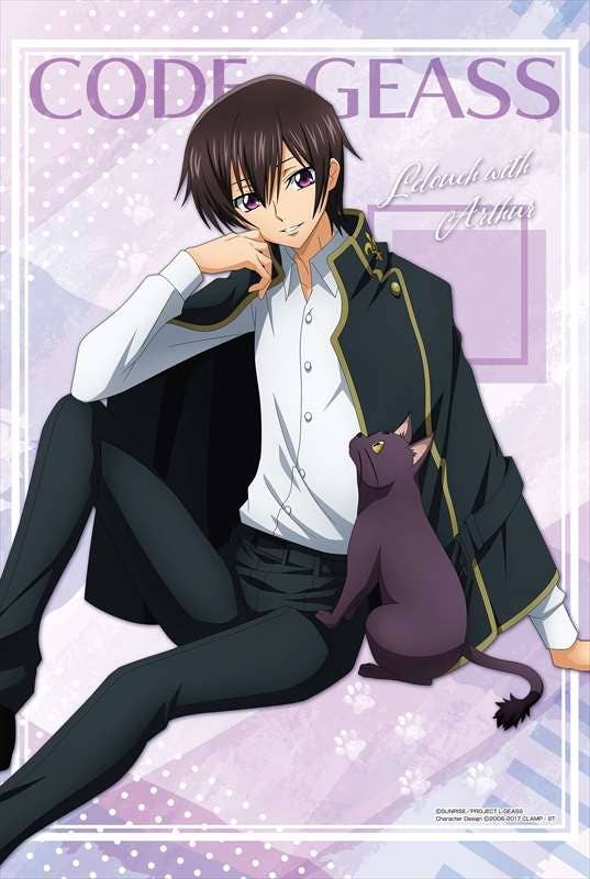 Code Geass: Lelouch of the Rebellion: Newly Drawn B2 Tapestry Arthur 1 ...