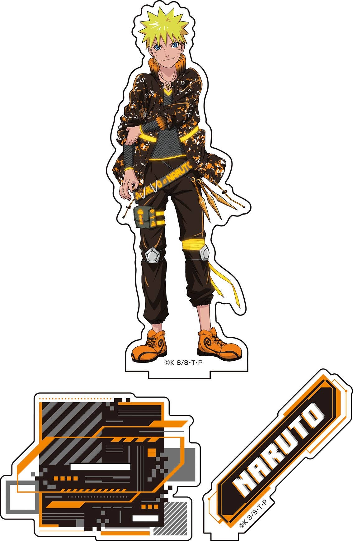 Naruto: Vol.2 Newly Drawn Big Acrylic Stand 1 Naruto Uzumaki | HLJ.com