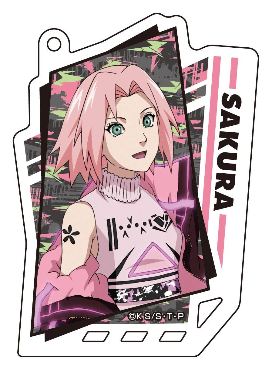 Naruto: Vol.2 Newly Drawn Acrylic Keychain 3 Sakura Haruno | HLJ.com