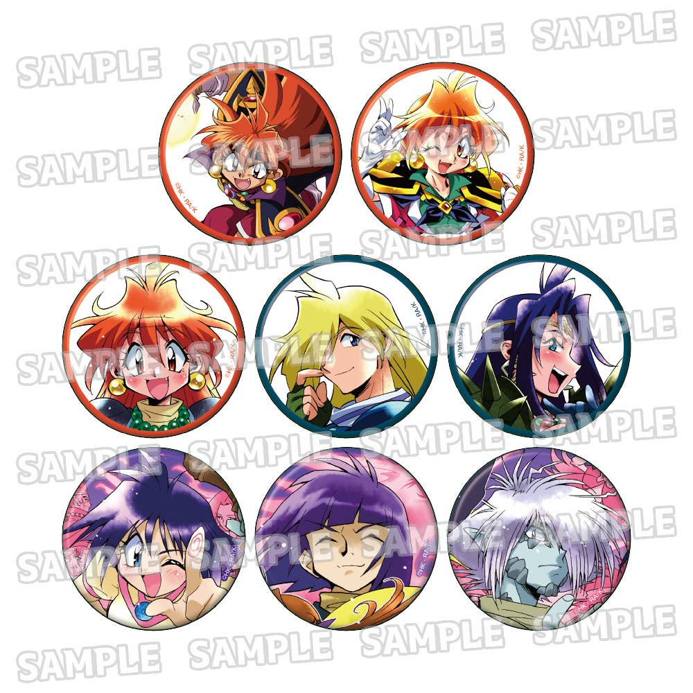 Slayers: Can Badge Collection 1Box 8Pcs | HLJ.com