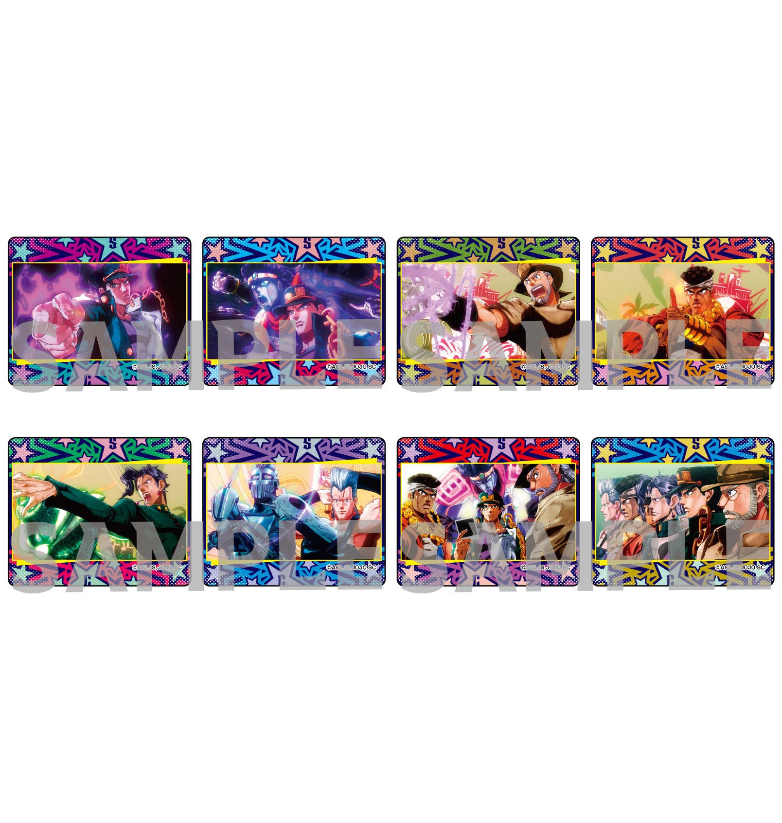 Anime JoJo's Bizarre Adventure Stardust Crusaders : Scene Acrylic Badge ...