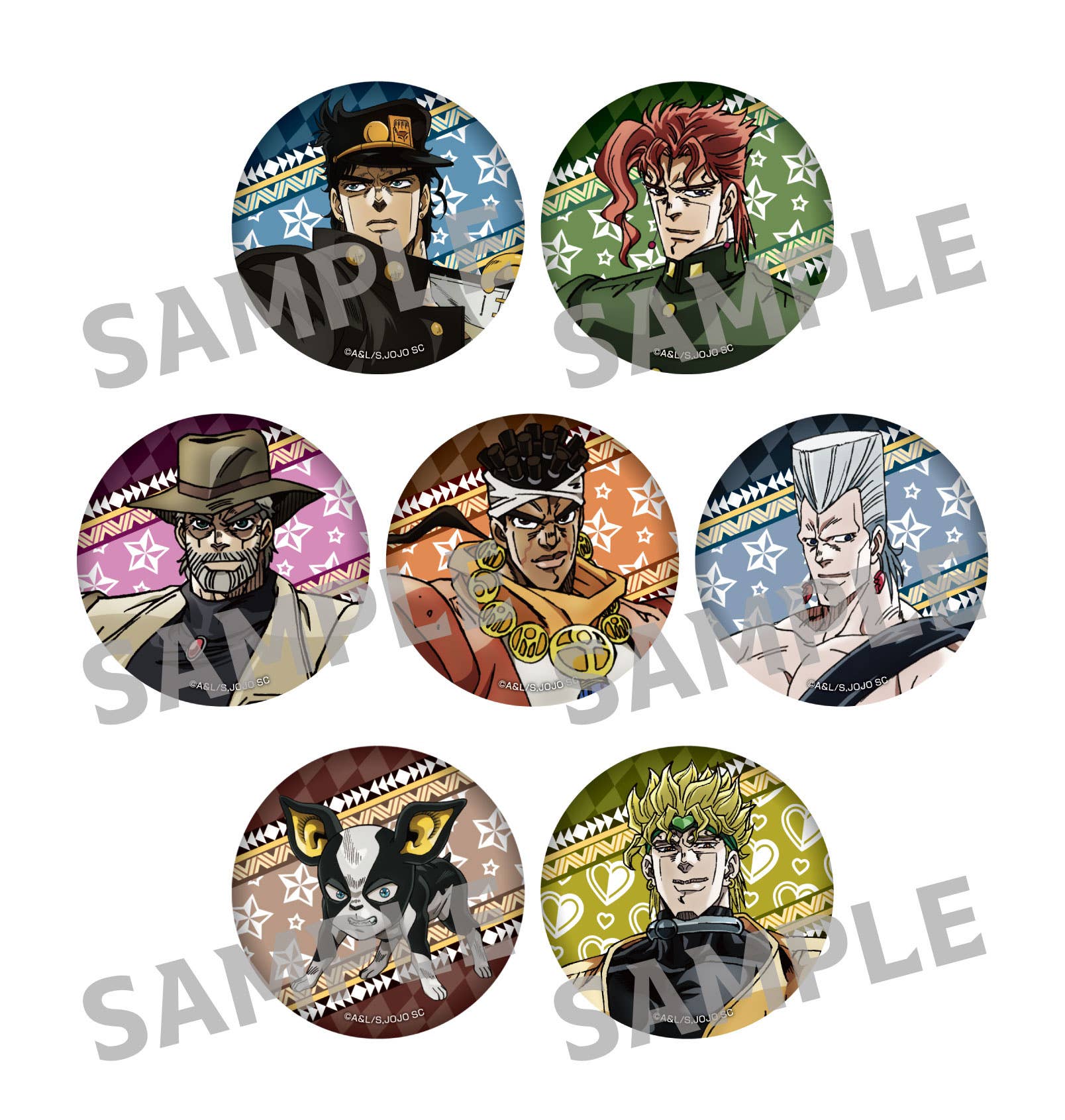 Anime JoJo's Bizarre Adventure Stardust Crusaders : Can Badge ...