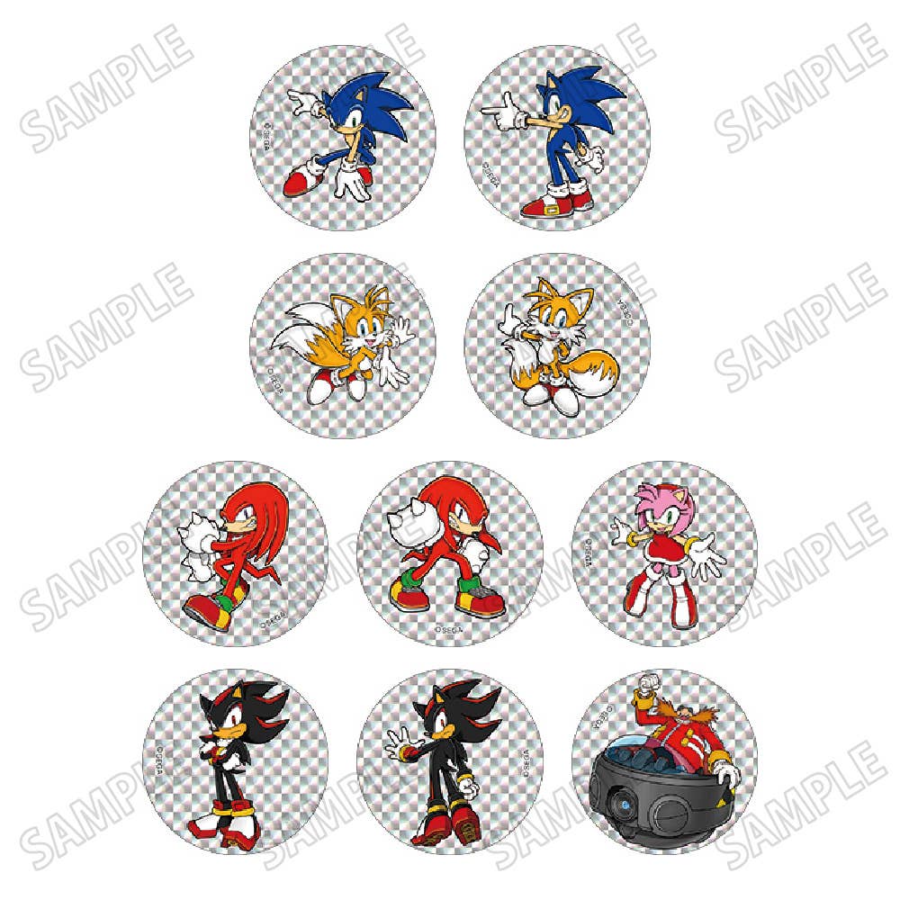 Sonic The Hedgehog: Badge Collection 1Box 10Pcs | HLJ.com