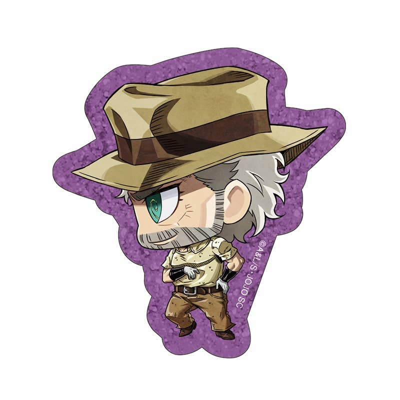 JoJo's Bizarre Adventure Stardust Crusaders Glitter Acrylic Badge ...