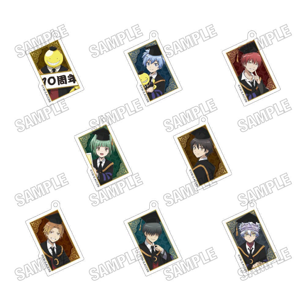 Assassination Classroom: Acrylic Keychain Collection 10Th Anniversary ...