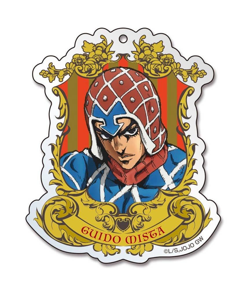 TV Anime JoJo's Bizarre Adventure Golden Wind: Emblem Acrylic Keychain ...