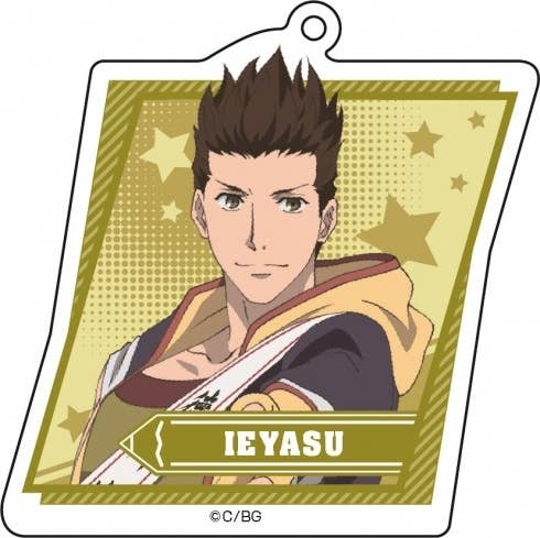 Gakuen Basara: Acrylic Keychain (Life-size Ver.) 5 Ieyasu Tokugawa ...