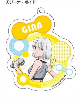 How Heavy Are the Dumbbells You Lift?: Acrylic Keychain 4 Gina Boyd ...