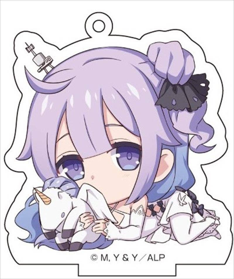 TV Anime Azur Lane: Gororin Acrylic Keychain 3 Unicorn | HLJ.com