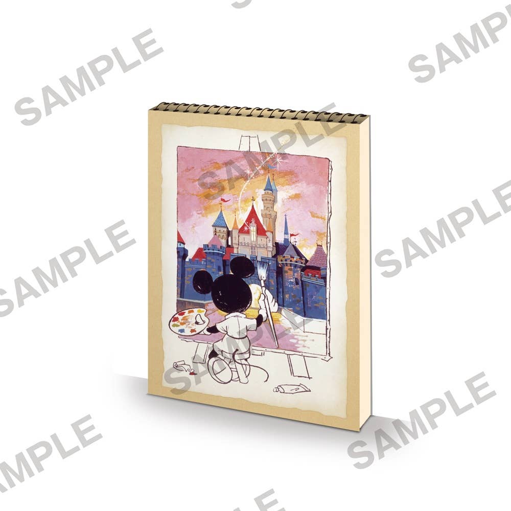Disney Characters to Yomu Meicho Series Croquis Pad Memo (Set of 4 ...