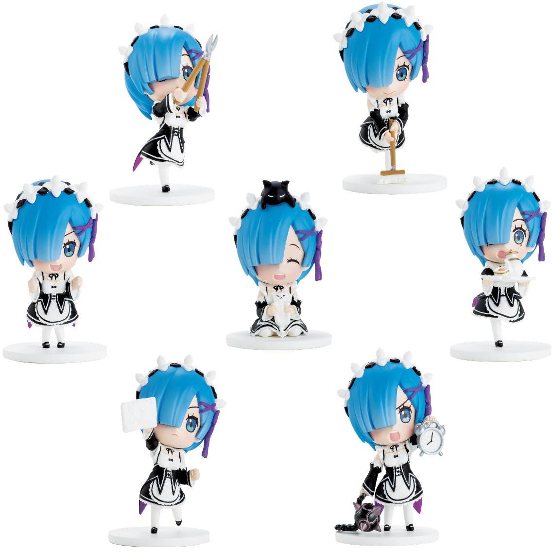 Re:ZERO Collection Figure Rem Chores Series: 1Box (8pcs) | HLJ.com
