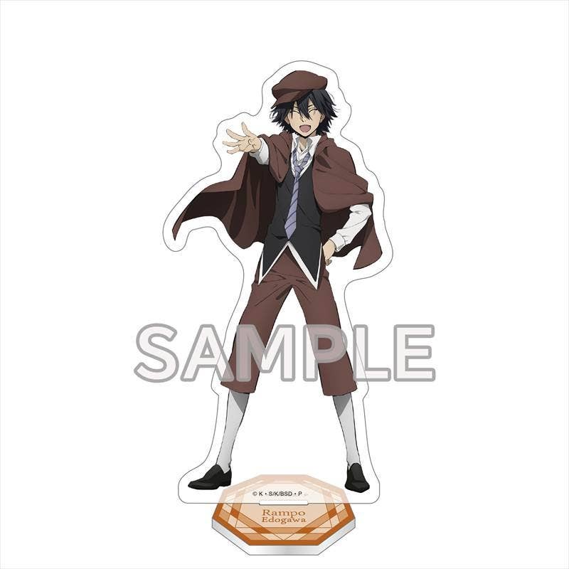 Bungo Stray Dogs Acrylic Stand Figure Ranpo Edogawa New Visual ver ...