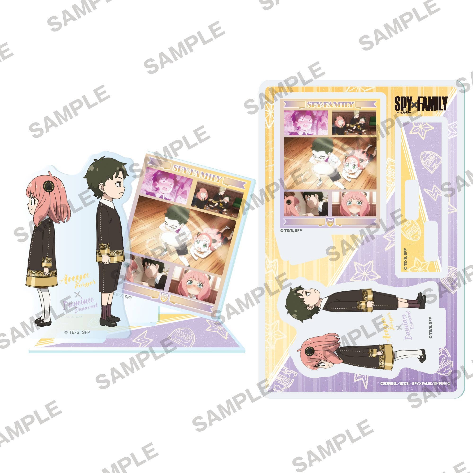 Spy x Family: Acrylic Stand Anya Forger & Damian Desmond | HLJ.com