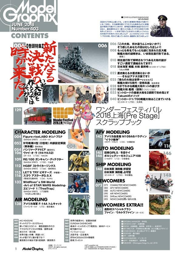 Model Graphix 2018/06 | HLJ.com