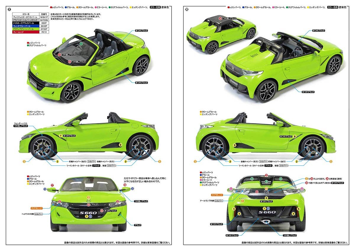 Honda S660 Alpha (2020) Assembly Kit | HLJ.com