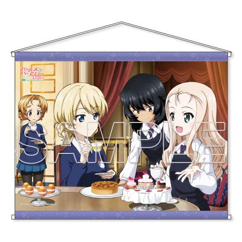 Girls und Panzer: B2 Tapestry -BC Freedom High School Elegant Tea Party ...