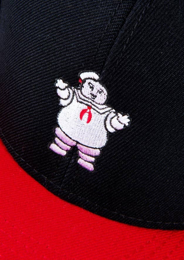 Ghostbusters Snapback Cap Black x Red | HLJ.com