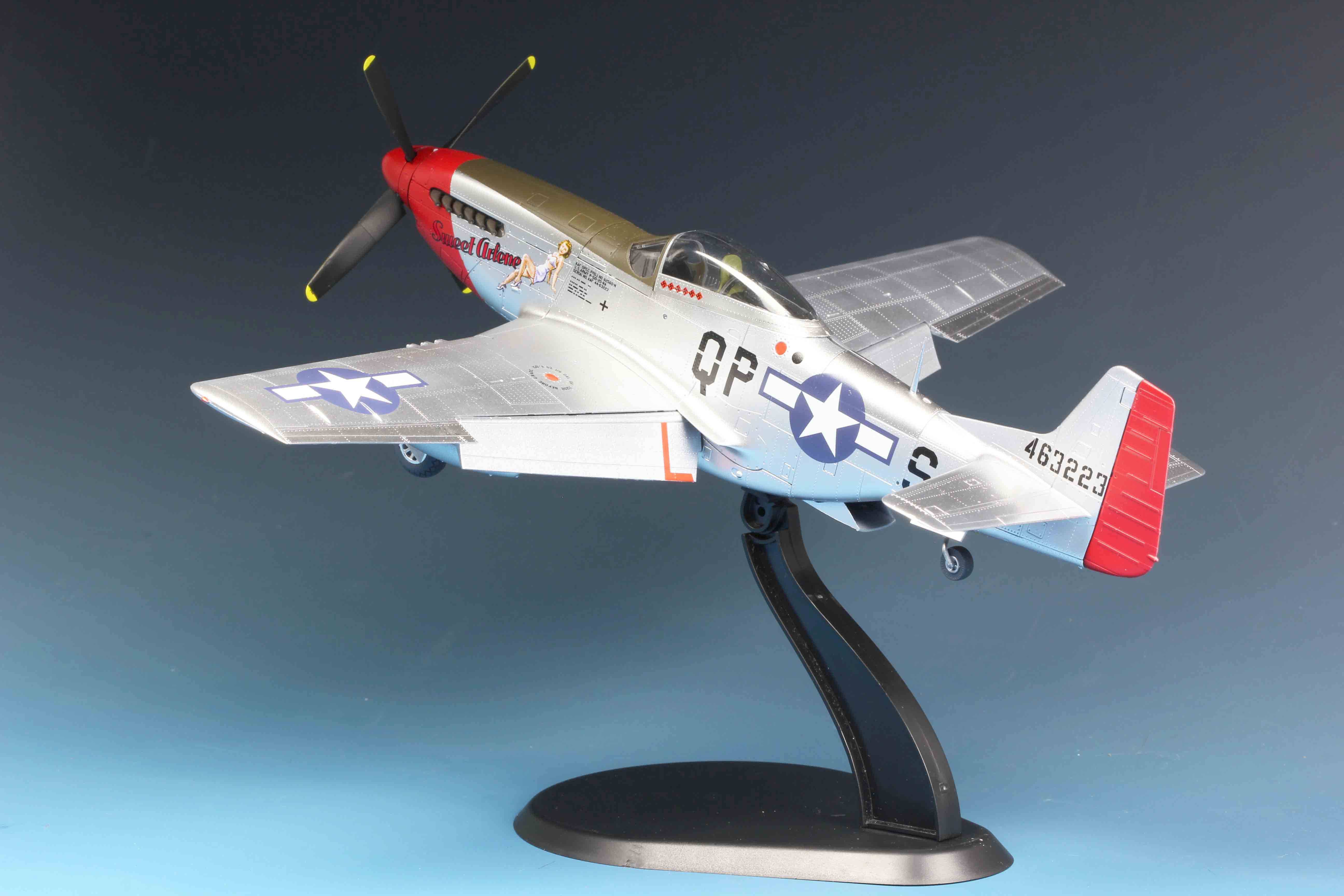 North American P-51D Mustang Fighter Sweet Arlene (Assembled Model ...