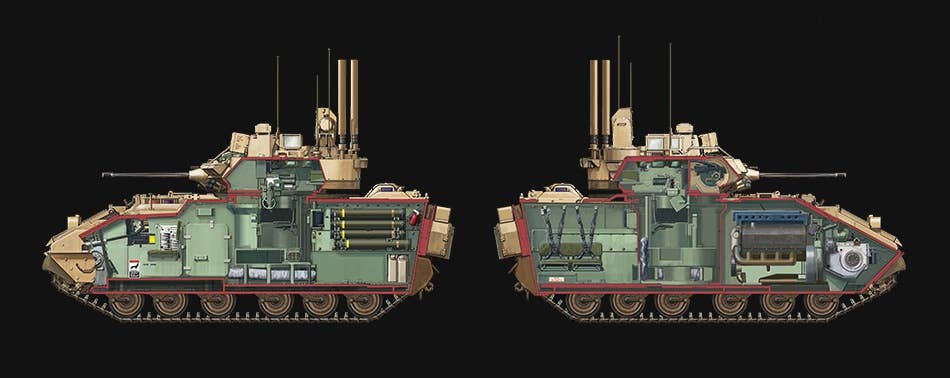 M3A3 Bradley w/BUSK III Interior Set | HLJ.com