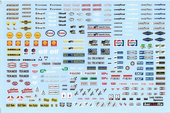 1970 Sponsor Logo Decal | HLJ.com