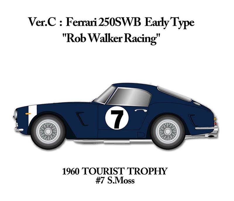 Ferrari 250SWB Ver. C Early Version "Rob Walker Racing" | HLJ.com