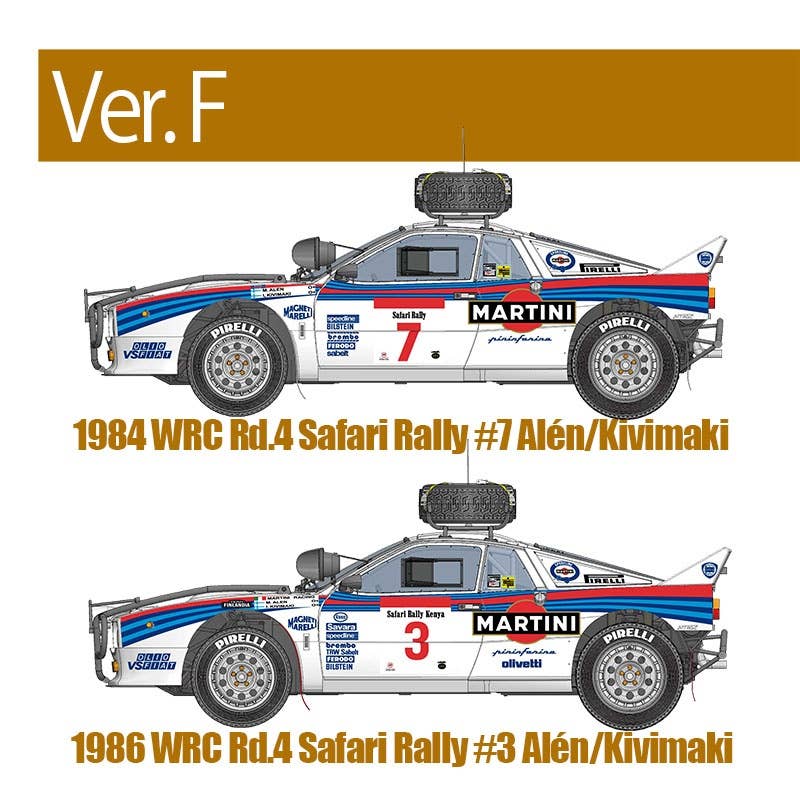 K550 Rally 037 Safari Rally Ver.F 1984 WRC Rd.4 Safari Rally #7 Alen ...