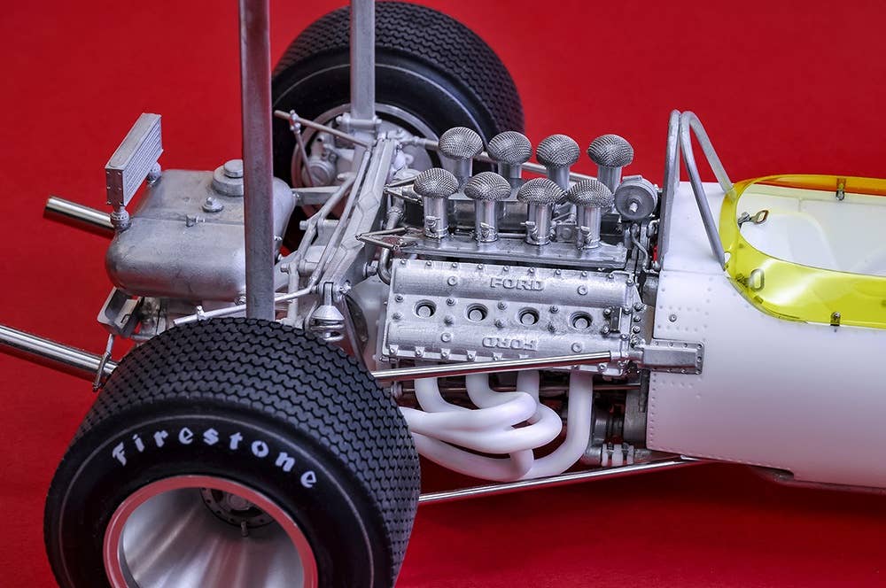 Lotus Type 49B Full Detail Kit Ver.B 1968 Rd.7 British GP #8 G.Hill ...