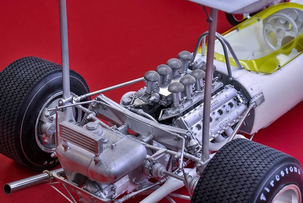 Lotus Type 49B Full Detail Kit Ver.B 1968 Rd.7 British GP #8 G.Hill ...