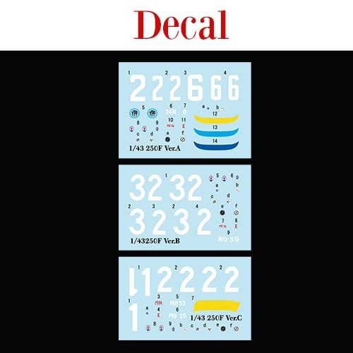 K745 Fulldetail Kit 250F Ver.A | HLJ.com